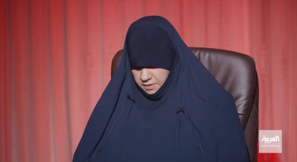 بالفيديو زوجة أبو بكر البغدادي البغدادي وأعضاء داعش كانوا متوحشين